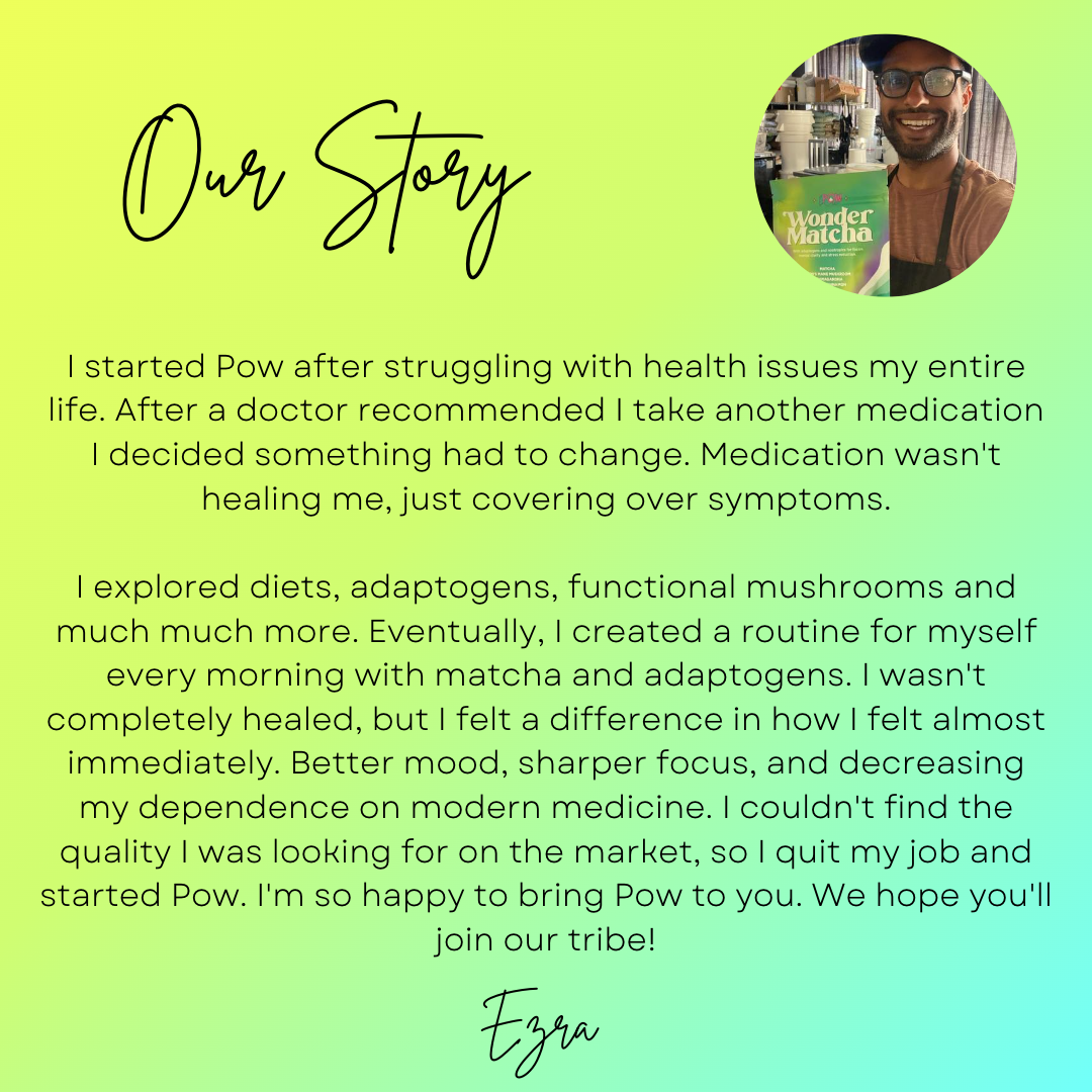 Wonder Matcha w/ Adaptogens and Lion's Mane – Pow